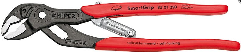 KNIPEX SmartGrip® Vesipumppupihdit automaattisella säädöllä - Silikotek